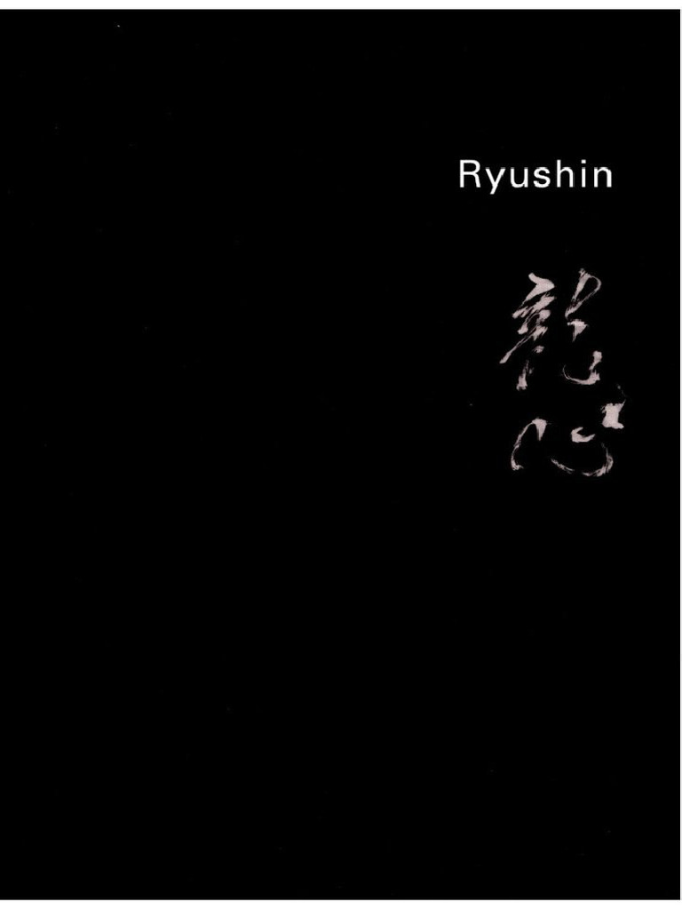 Horiyoshi - Ryushin | PDF