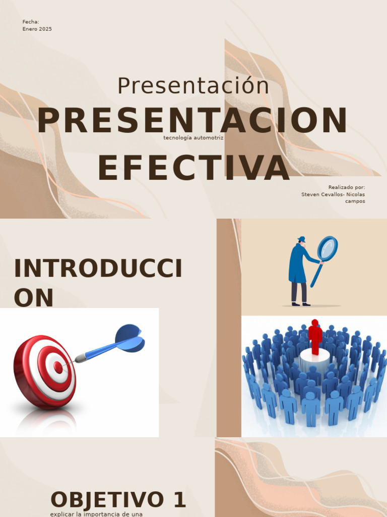 Presentacion Efectiva | PDF