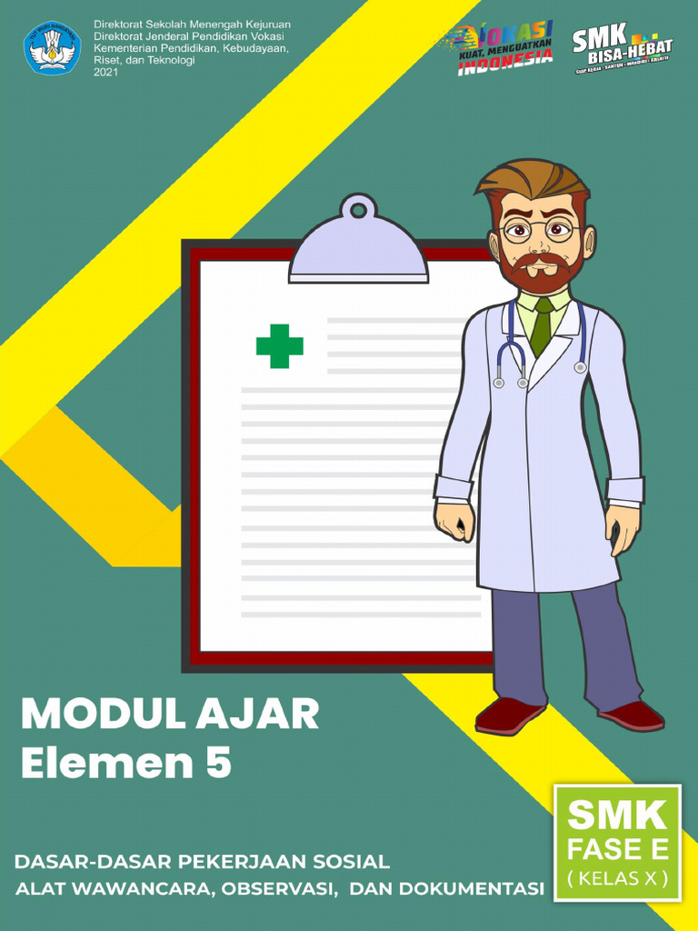 Modul Ajar Elemen 5 Dasar-dasar Pekerjaan Sosial Nelis Sumiati, s.pd | PDF