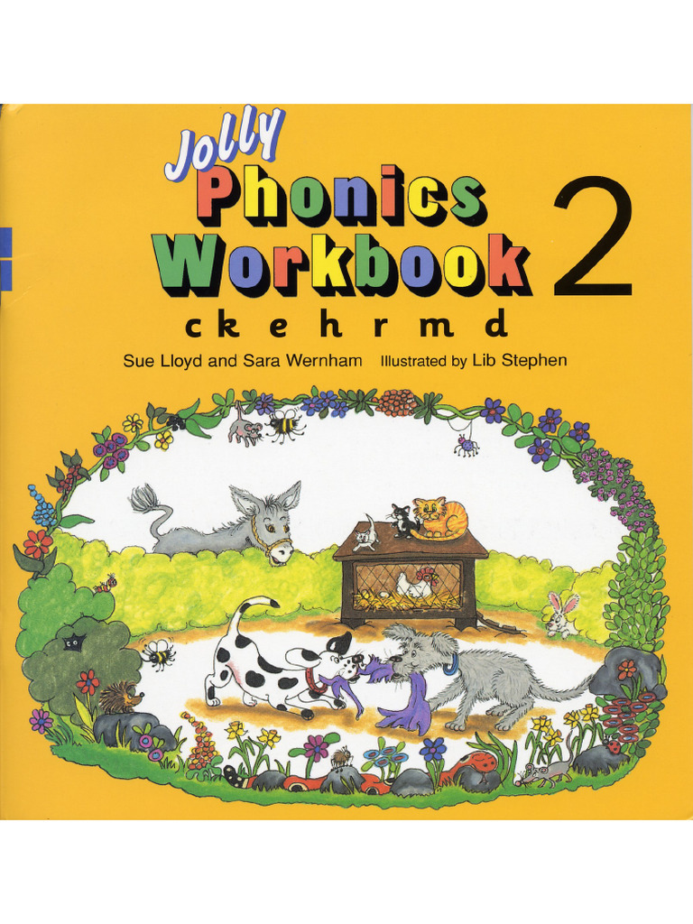 Jolly Phonics Workbook 2 - CK, E, H, R, M, D | PDF