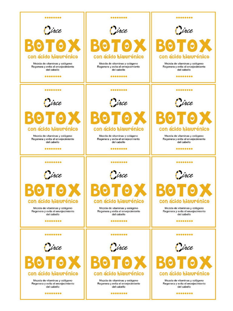 Botox Hi A Luro Nico | PDF