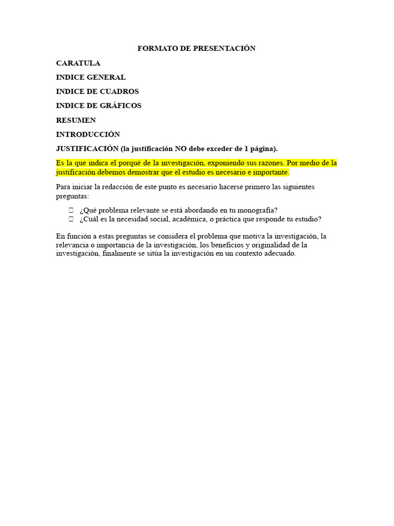Ejemplo de Puntos A Trabajar en La Monograf-A B-Sica | PDF | Sicología | Psicología Educacional