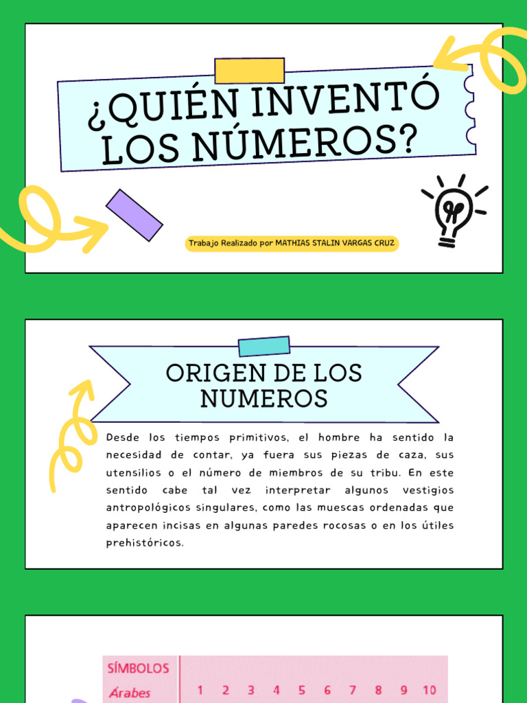 Origen de los Números y su Evolución | PDF