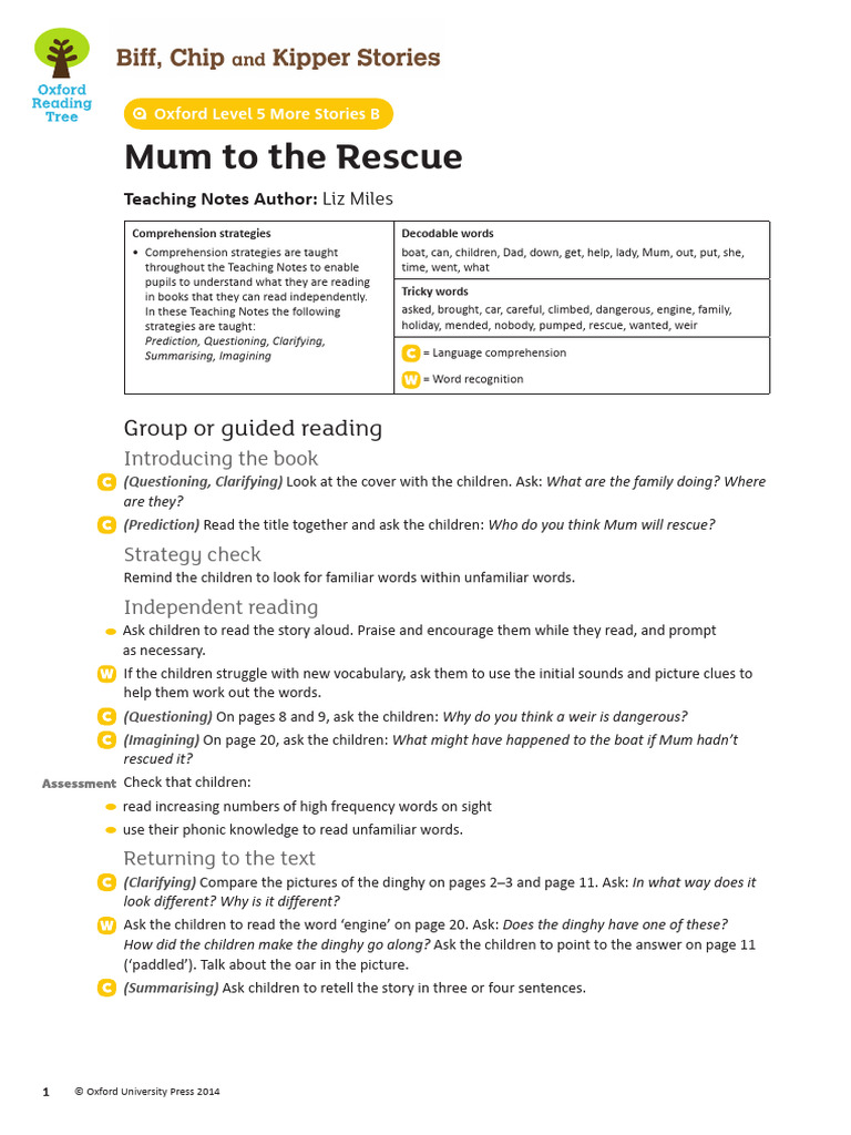 TN - Mum To The Rescue | PDF | Reading Comprehension | Cognition