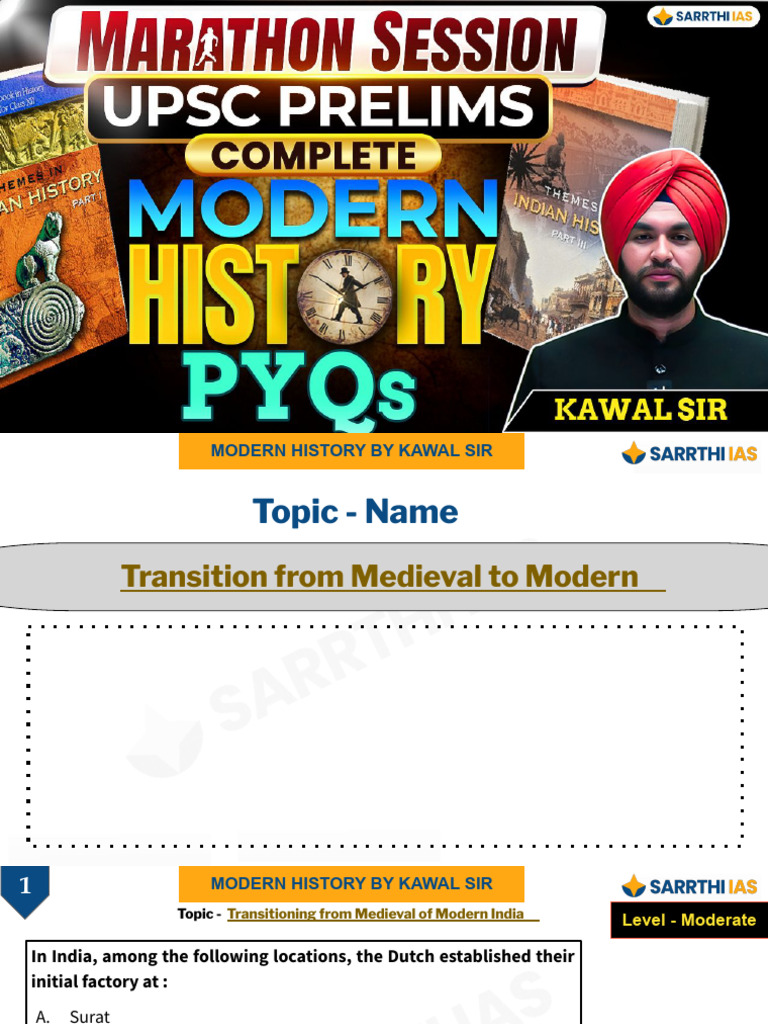 Modern Indian History PYQ- Marathon Session - PPT | PDF | British Raj | Indian Rebellion Of 1857