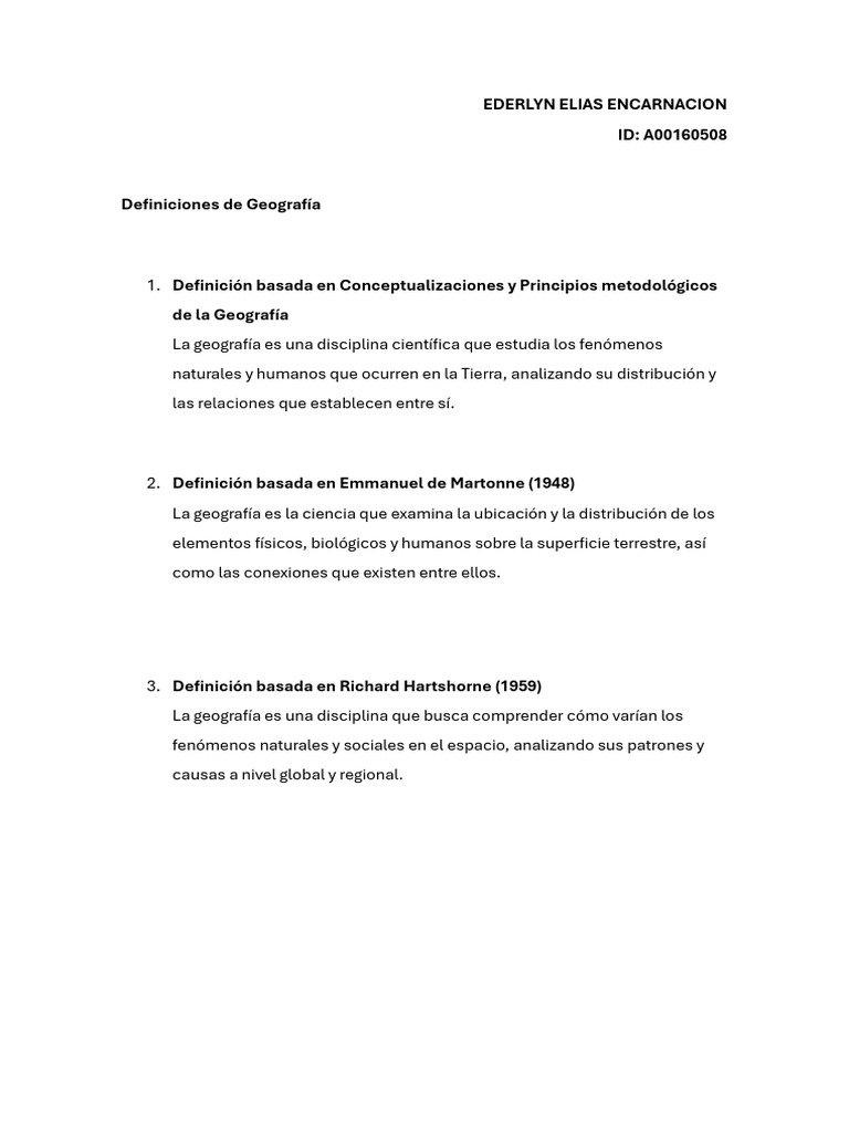 Encarnacion Ederlyn - Cuadro Comparativo | PDF | Geografía | Educación ...