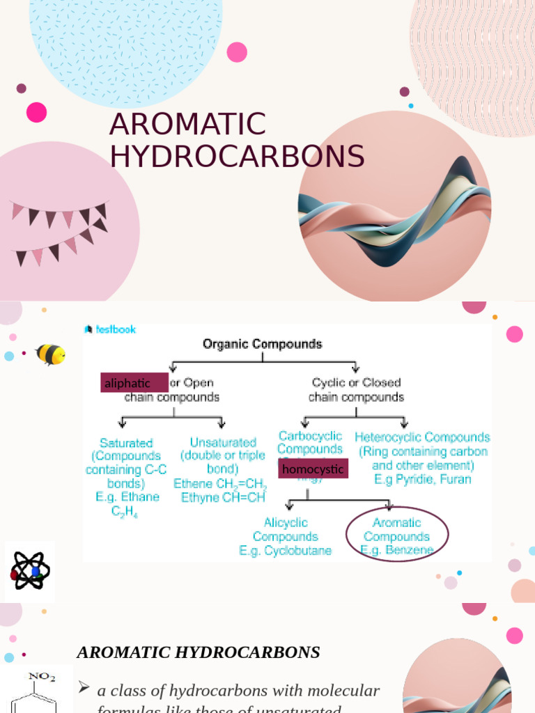 Aromatic Hydrocarbons | PDF | Aromaticity | Benzene