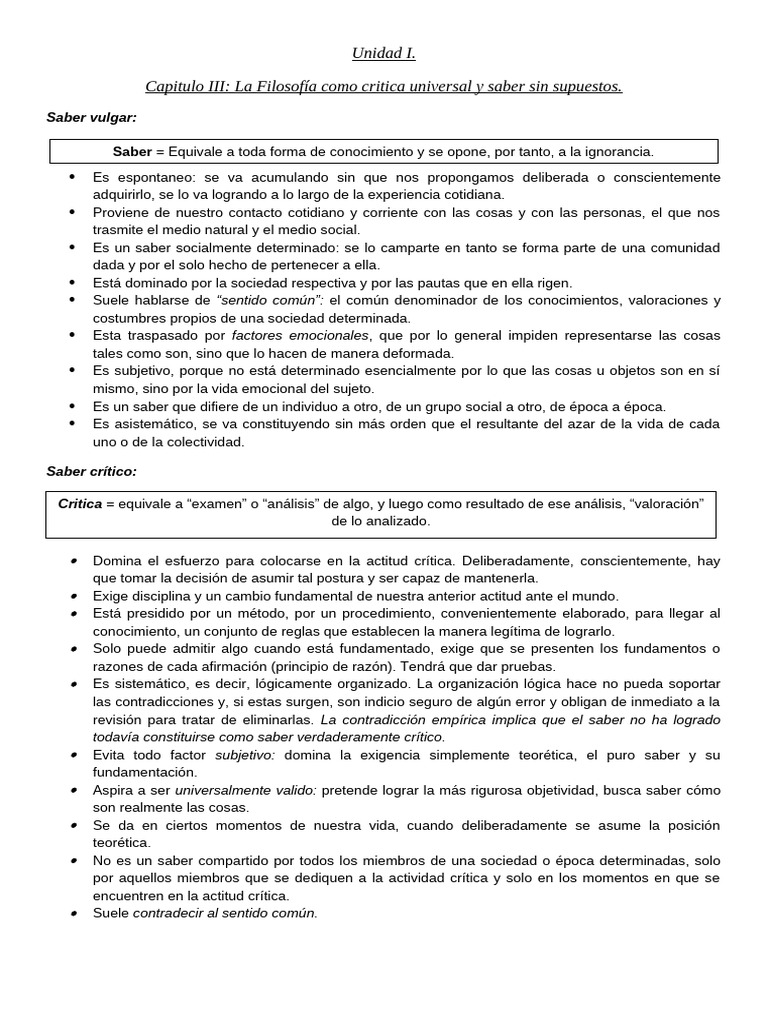 Epistemologia Resumen p1 | PDF | Conocimiento | Verdad