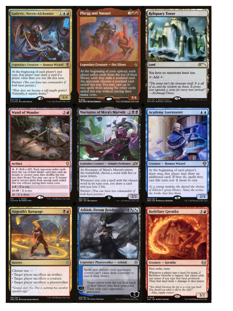 MTG Print | PDF
