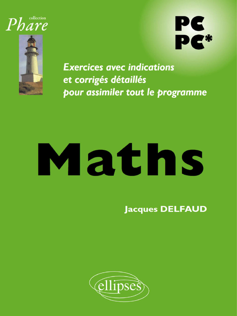 Ellipses Phare PC Maths - Compressed | PDF