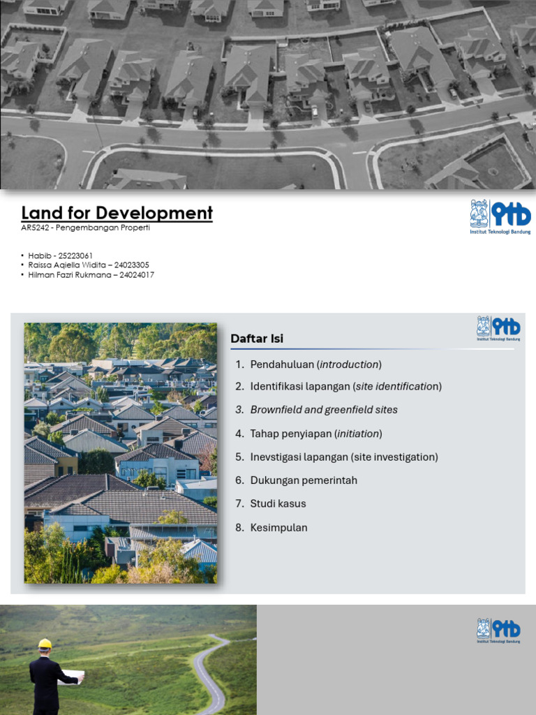 Bab 2 Land For Development - Kelompok 1 | PDF