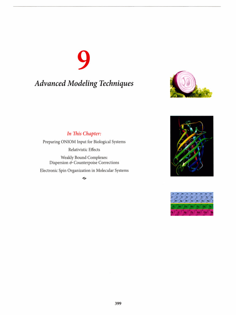 Advanced Modeling Techniques Biomolecules | PDF | Green Fluorescent ...