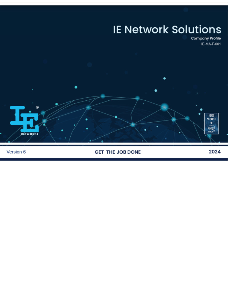 IE Network Solutions Company Overview | PDF | Economies | Information ...