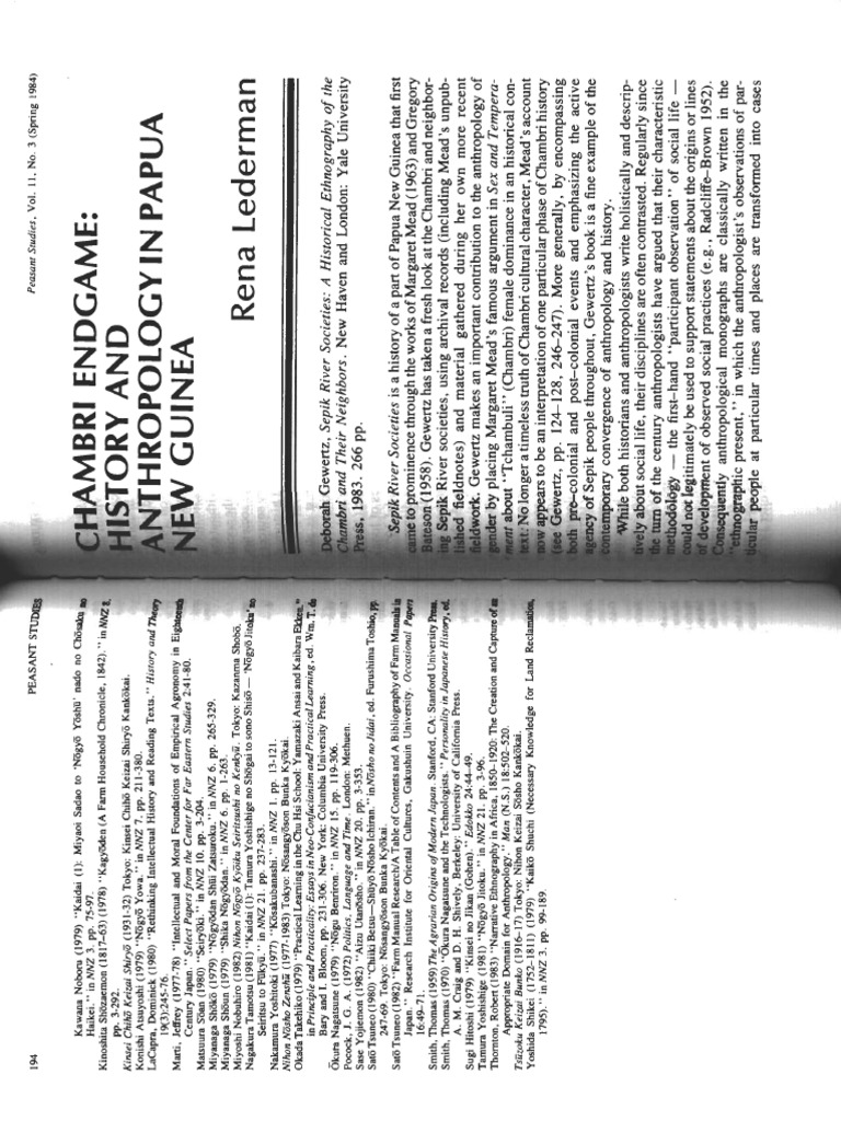 Chambri_endgame_history_and_anthropology | PDF