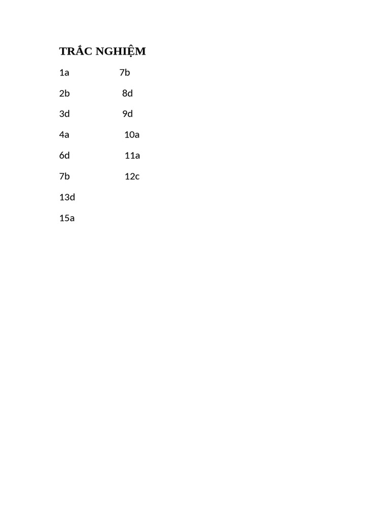 Trắc Nghiệm c3-Ktqt | PDF