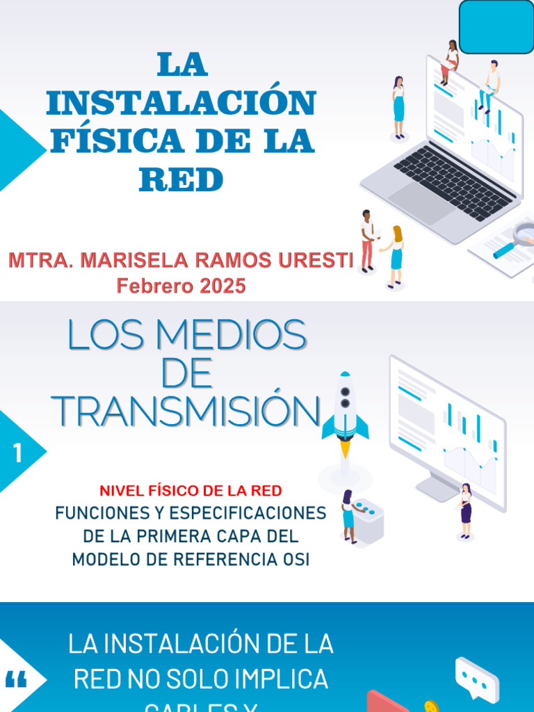 Instalación Física de Redes SMEC | PDF | Ingenieria Eléctrica | Electrónica