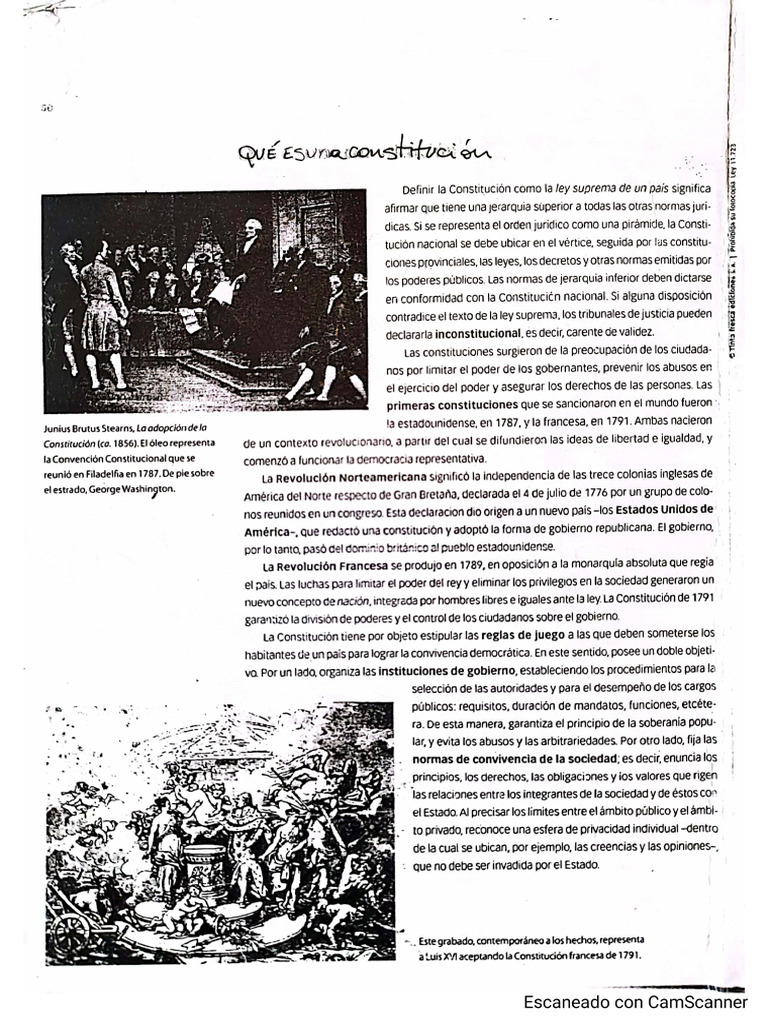 Constituci-N Nacional | PDF