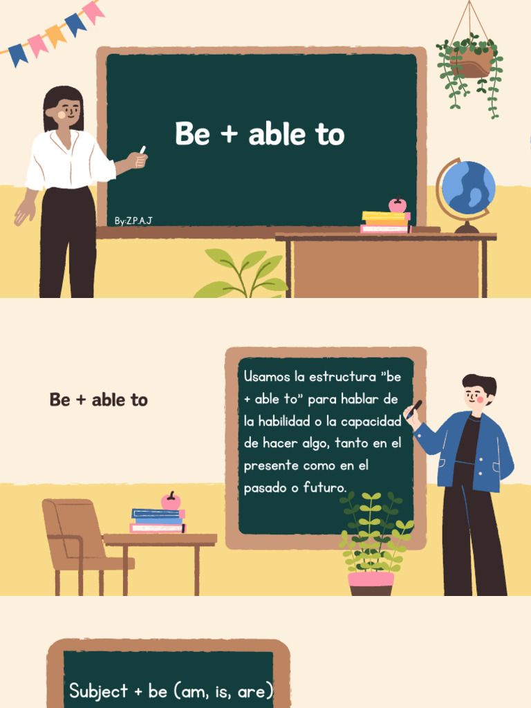 Use To + Able To | PDF