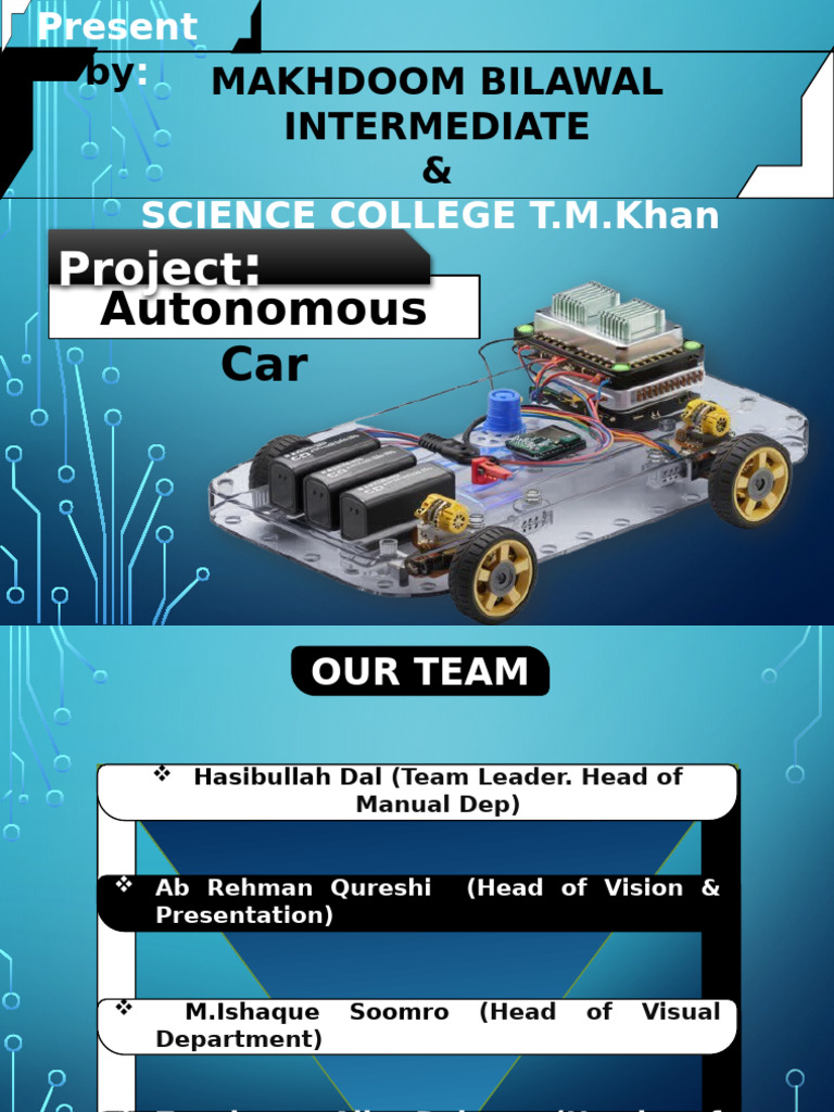 The Autonomus Car | PDF | Electric Vehicle | Vehicles