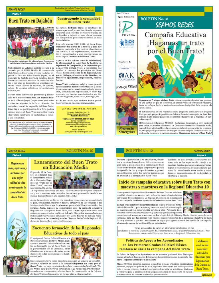 Boletin Sobre El Buen Trato | PDF