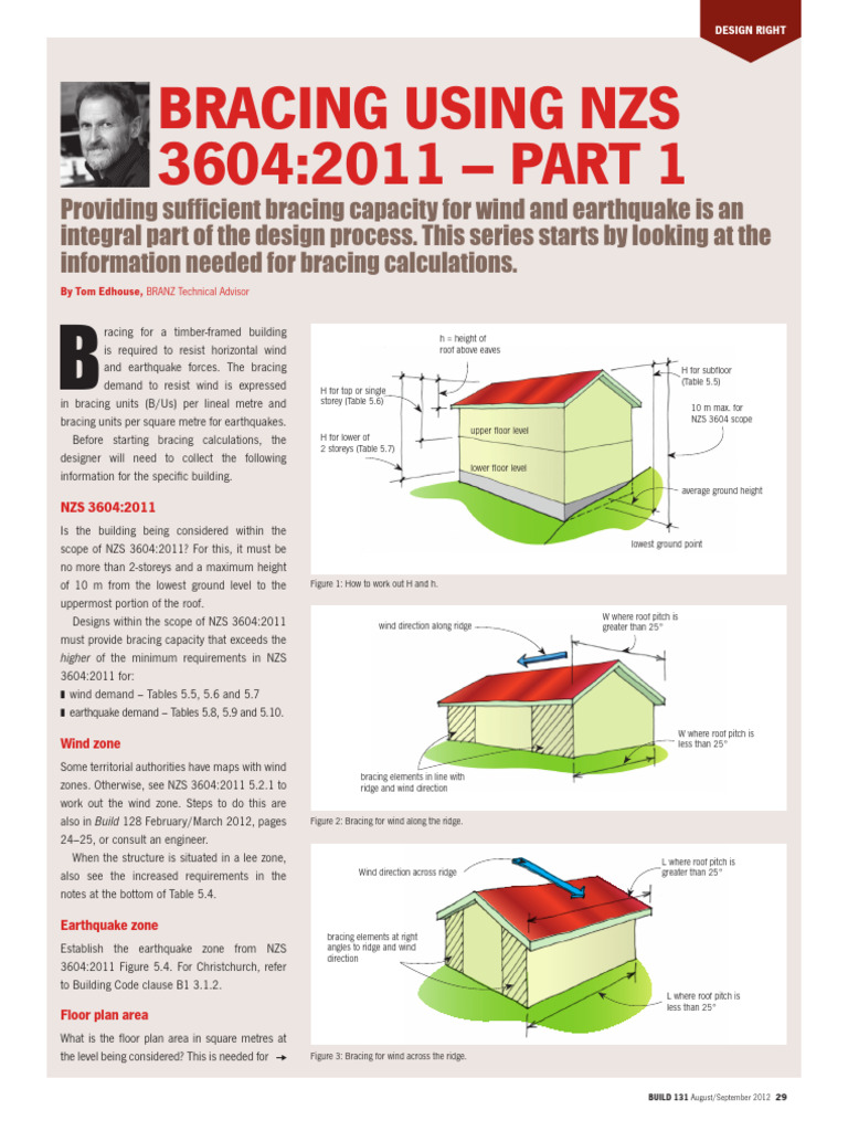 Bracing Design for Timber Buildings | PDF | Roof | Framing (Construction)