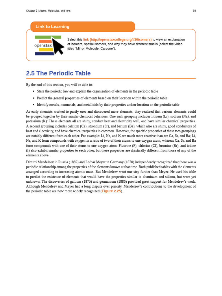Textbook-+The+Periodic+Table | PDF | Ion | Chemical Compounds