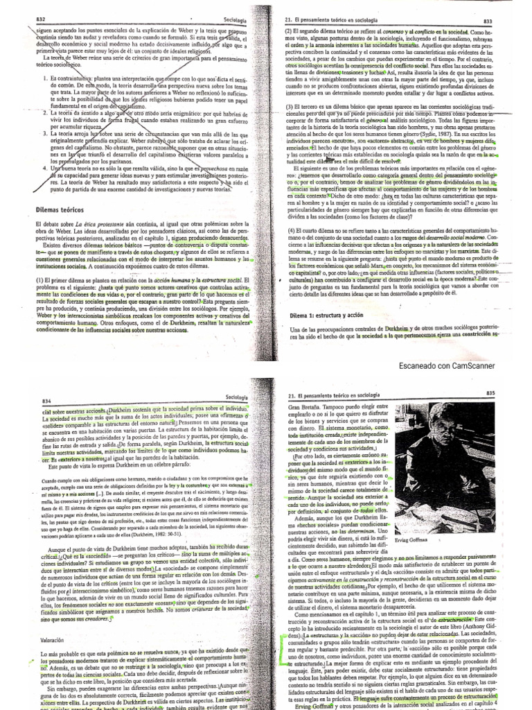 Giddens - Dilemas | PDF