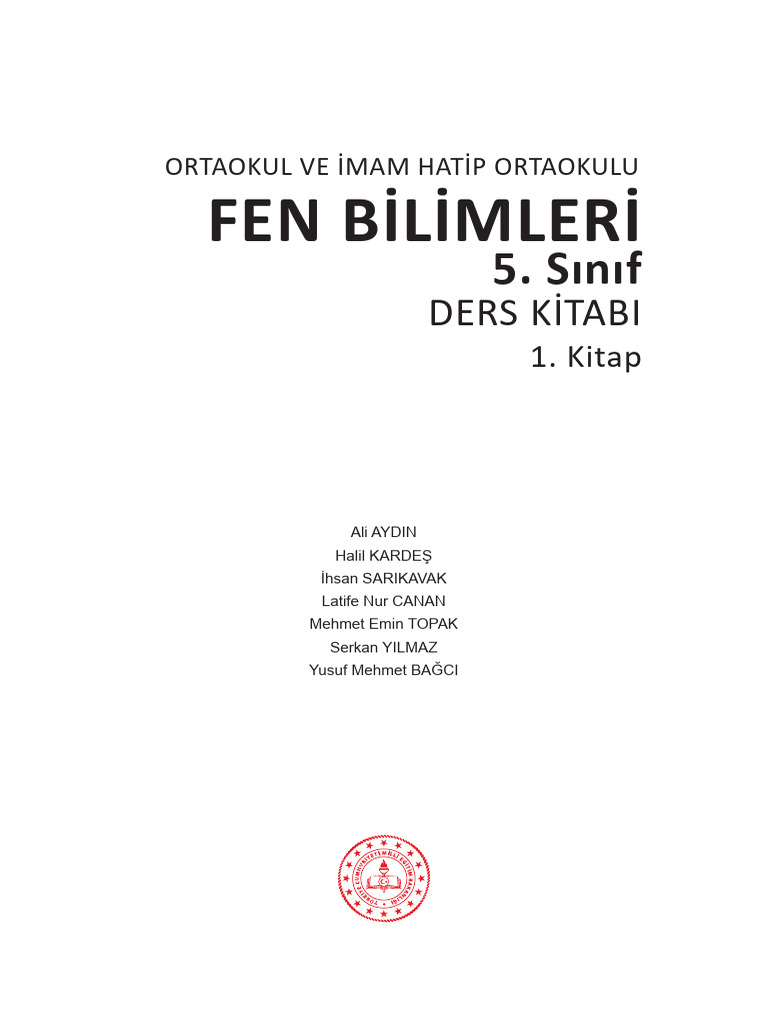 Fen Bilimleri 5 1 | PDF