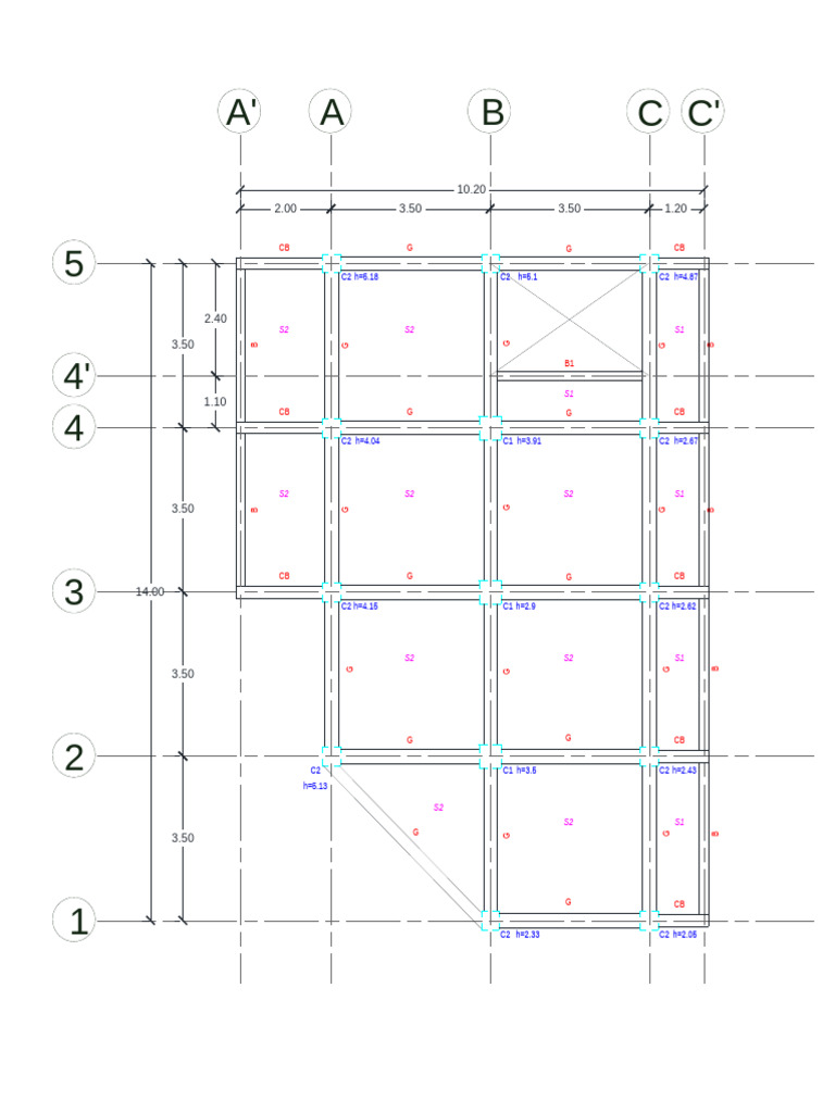 Building Framing Plan | PDF