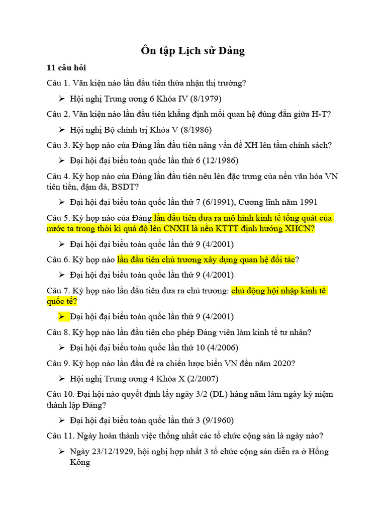 On Tap LSD Cuoi Ky | PDF