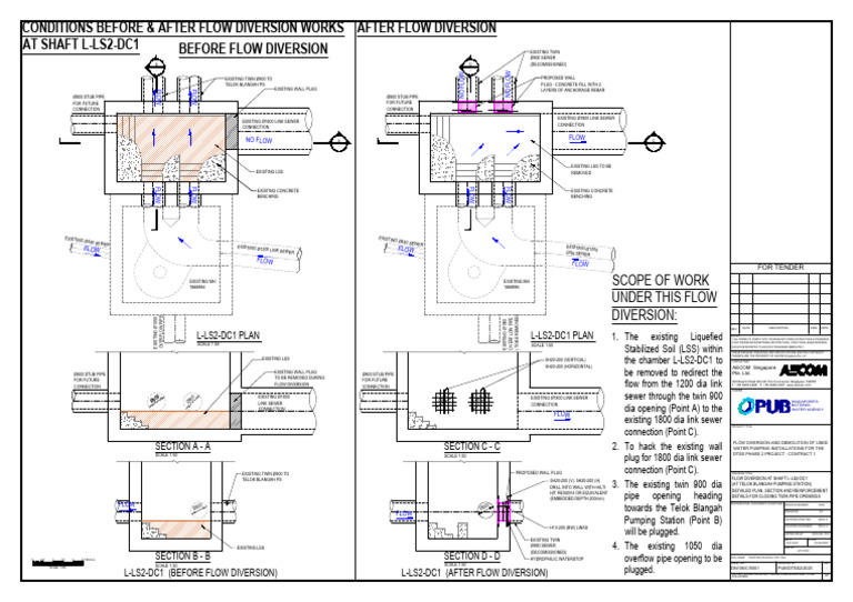 PUB-DTSS2-2025-DN106-C-5001- | PDF | Civil Engineering | Hydraulic ...