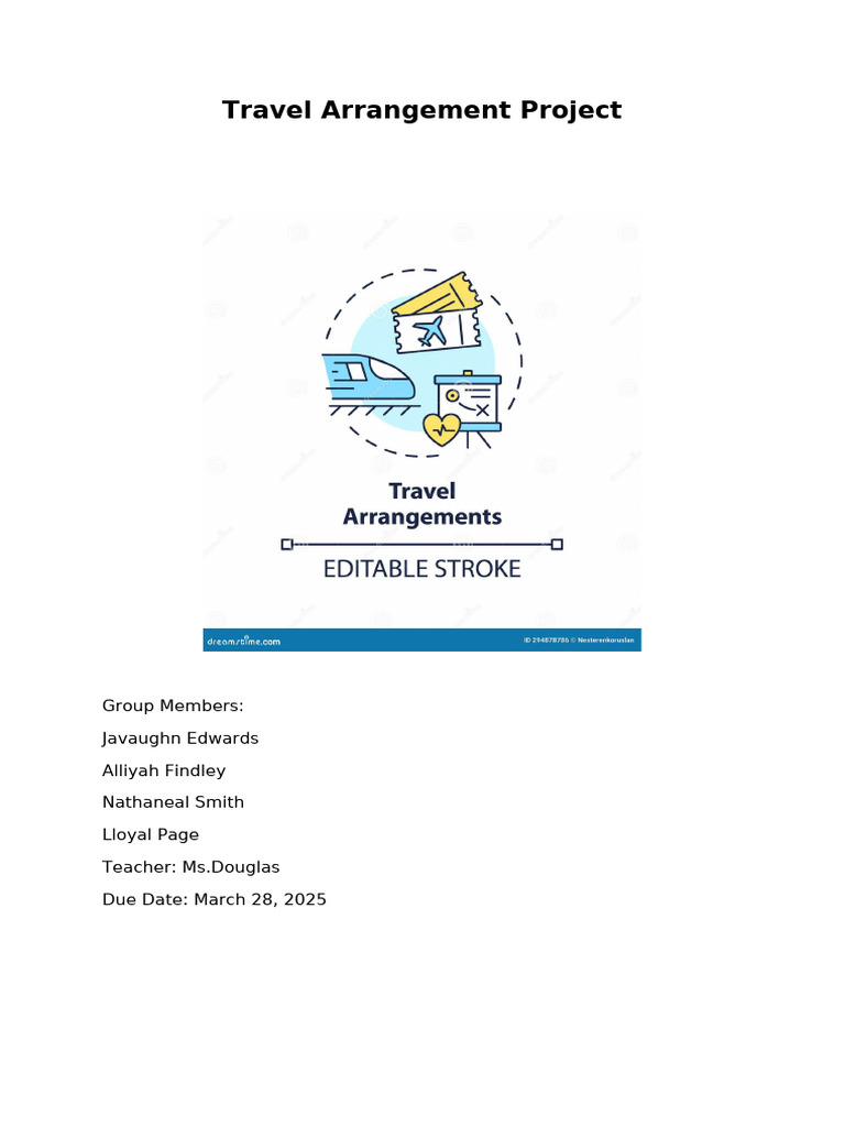 Essential Travel Arrangement Guide | PDF | Travel Visa | Payments