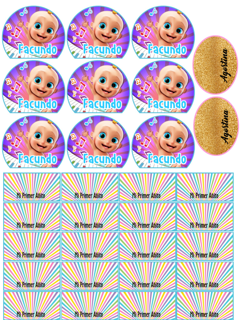 Celebrando Mi Primer Añito | PDF