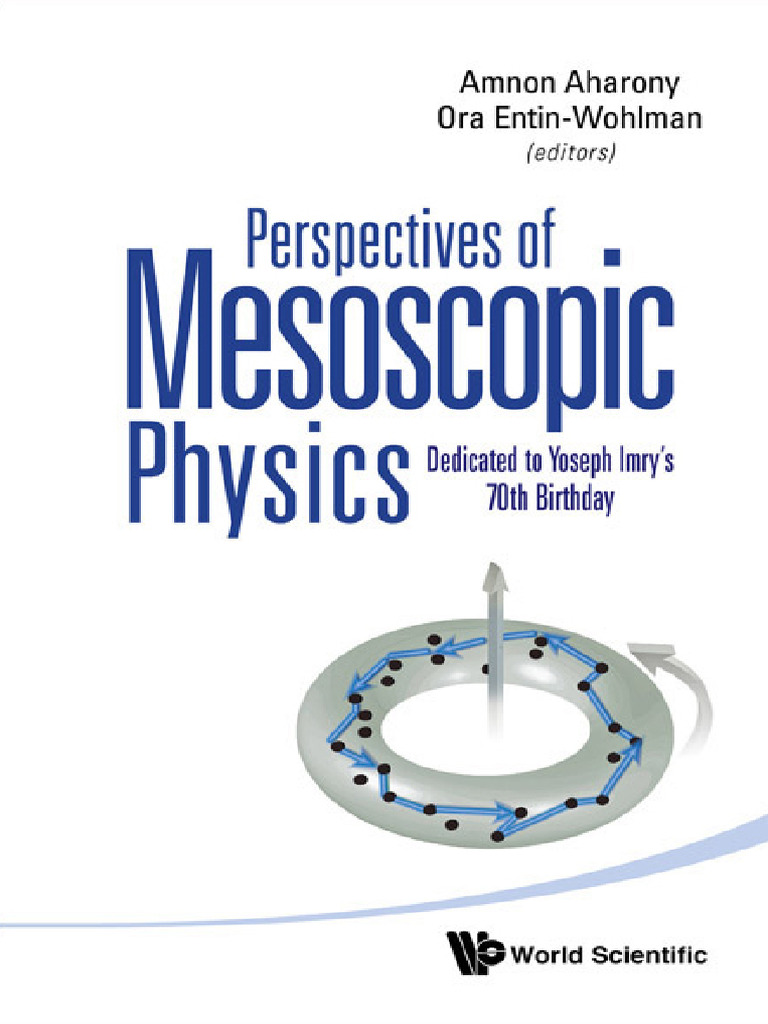 Perspectives of Mesoscopic Physics _ Dedicated to Yoseph Imry's 70th ...