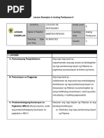 Activity For Grade 7 - AP 3.1 Nasyonalismo | PDF