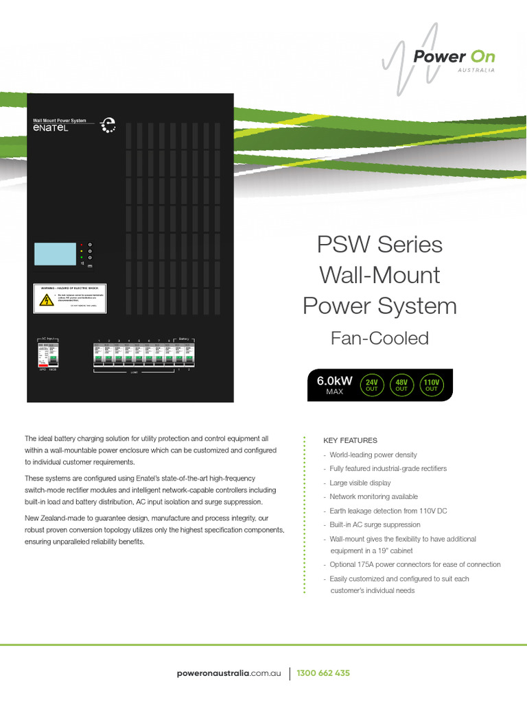 Enatel Modular Wall Mounts PSW Range Product Brochure | PDF | Direct ...