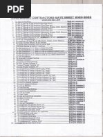 Independent Contractor Rates 2020-2022 | PDF | Tile | Roof