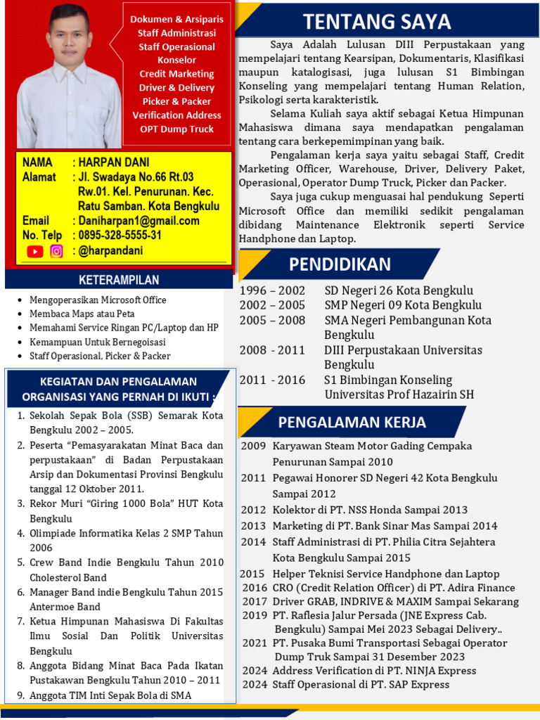 CV BARU | PDF