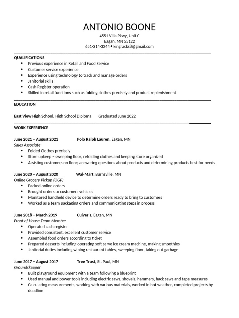 AB - Resume | PDF