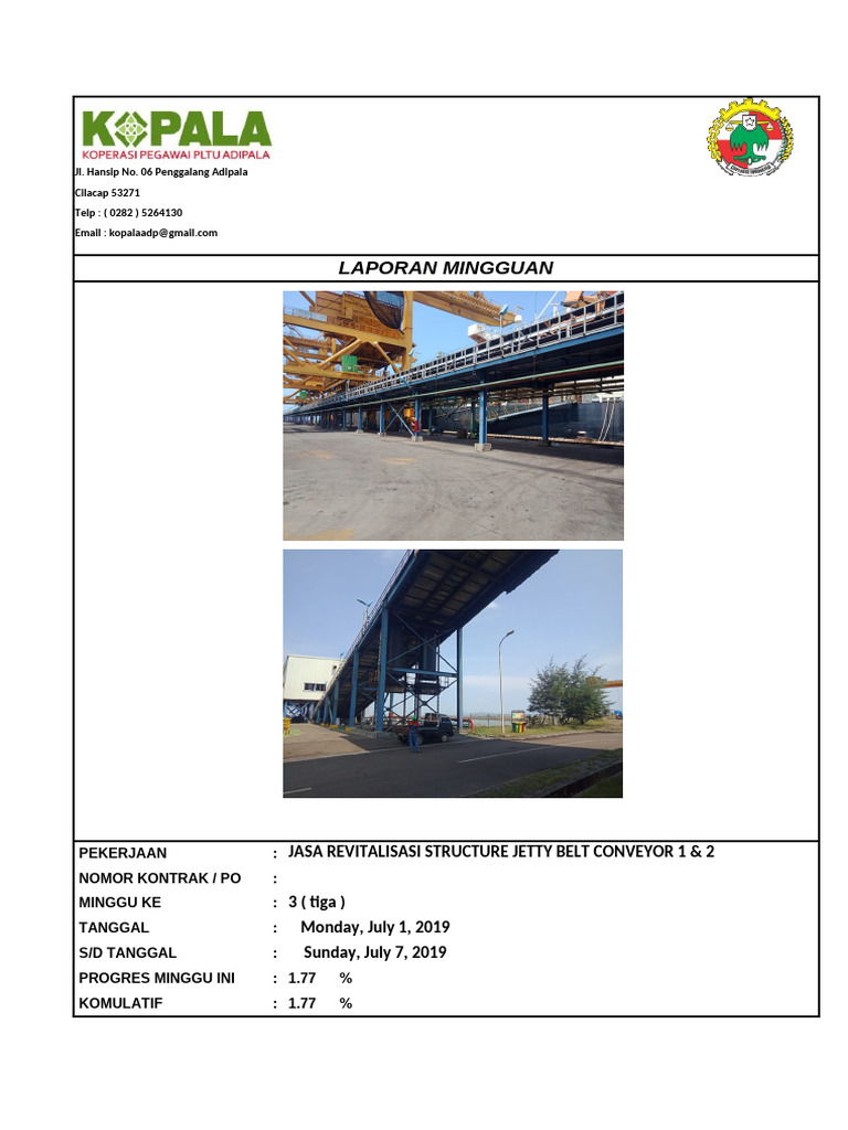 Lap Minggu Ke-3 | PDF