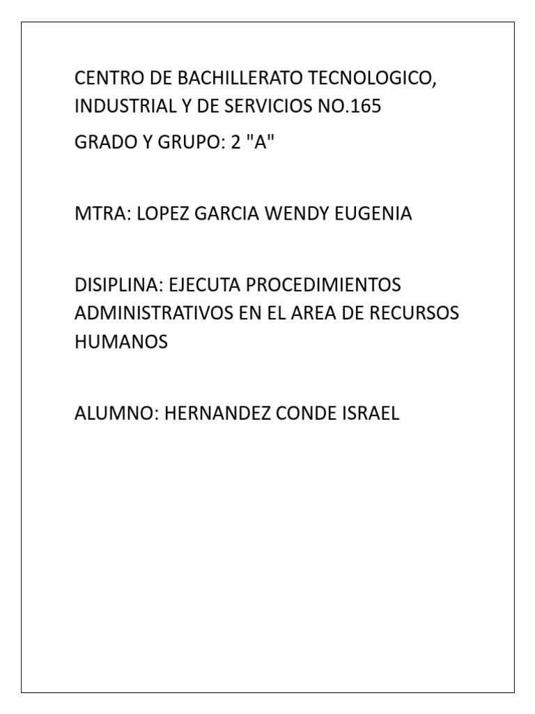 Acta Administrativa | PDF