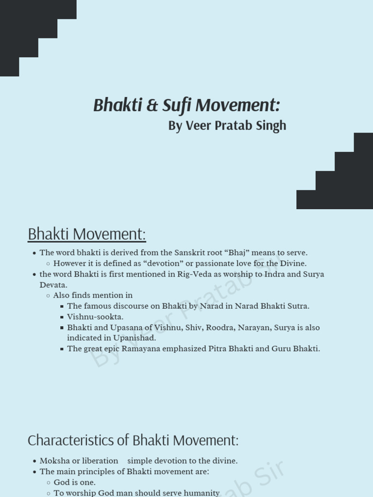 Bhakti_and_Sufi_Movement___Pract_1737961013 | PDF | Bhakti | Bhakti Movement
