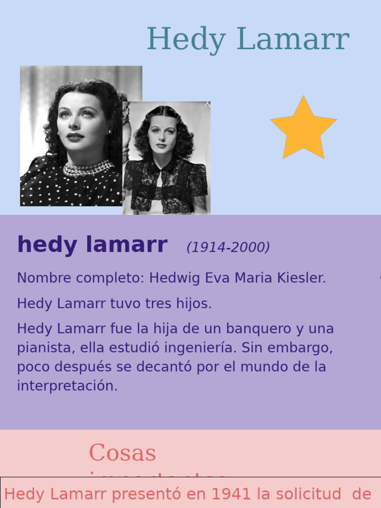Hedy Lamarr | PDF