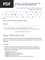 Gibbs - Reflective Cycle | PDF