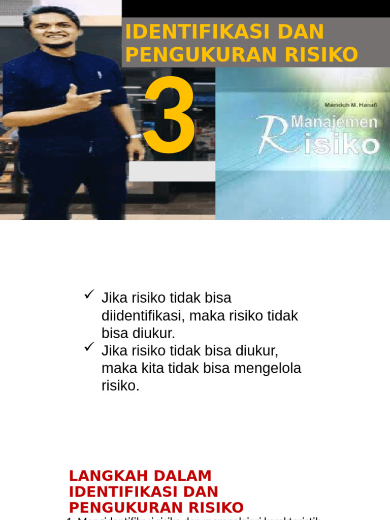 03-Identifikasi Dan Pengukuran Risiko | PDF