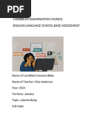 SPSE Essay Writing Guide | PDF | Electronic Waste | Cyberbullying