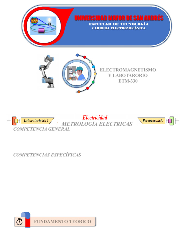 EXPOSICIÓN EN LAB. No 1 2025 | PDF | Corriente eléctrica | voltaje