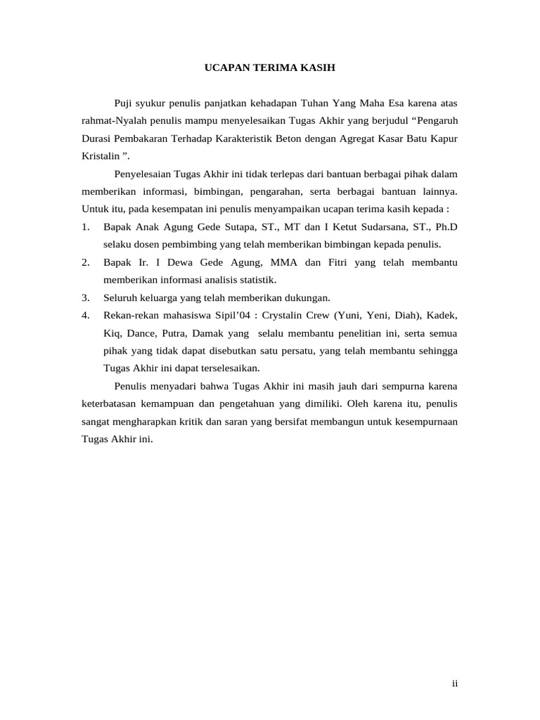 UCAPAN, DAFTAR ISI, SIMBUL DAN ISTILAH Awa | PDF