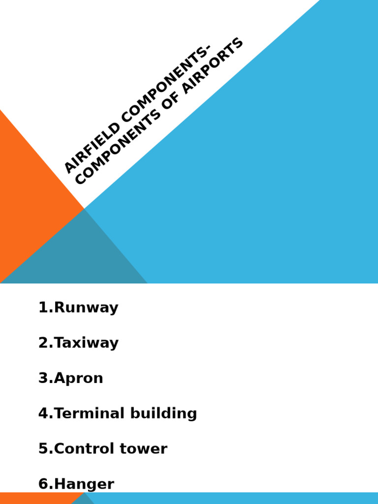 Key Components of Airports Explained | PDF | Airport | Runway