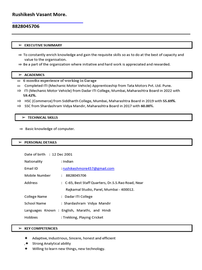 F5cb2fae 1c55 4bca b8b9 773ae2f31d7d Rushikesh More Resume | PDF